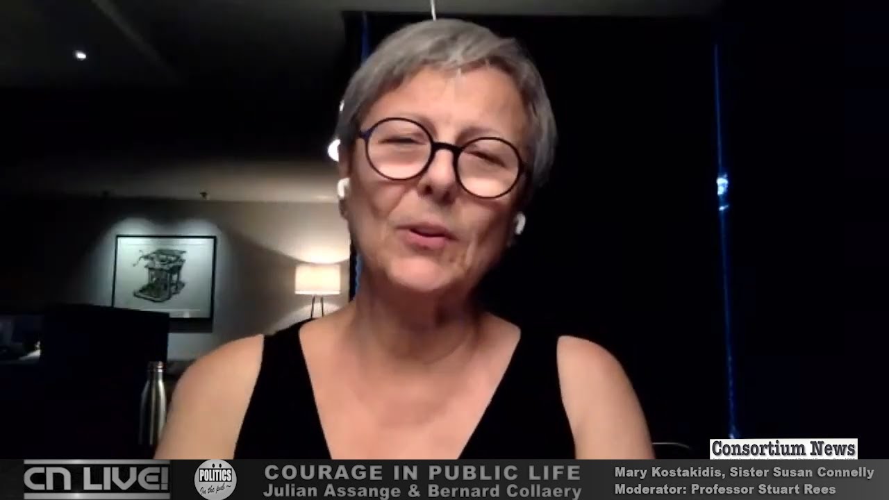 COURAGE IN PUBLIC LIFE: Mary Kostakidis on Julian Assange - YouTube