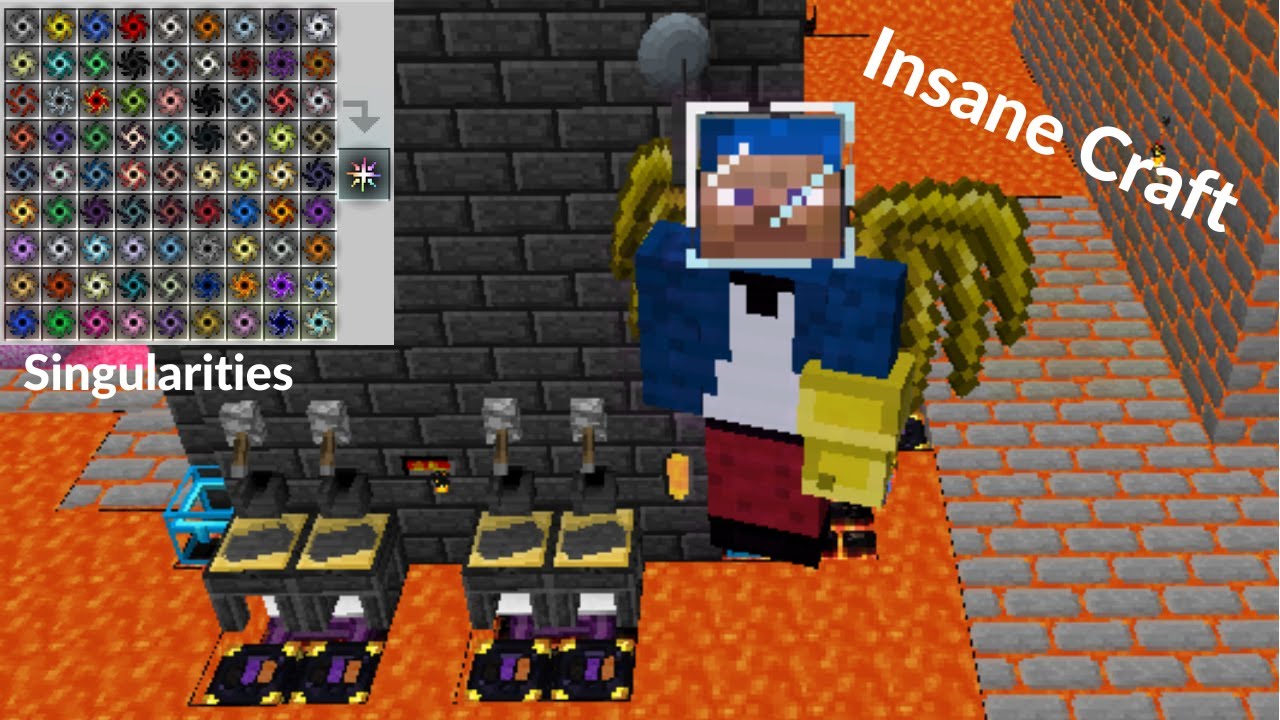Playing Minecraft Insane Craft with @Shadowbladewastaken - YouTube