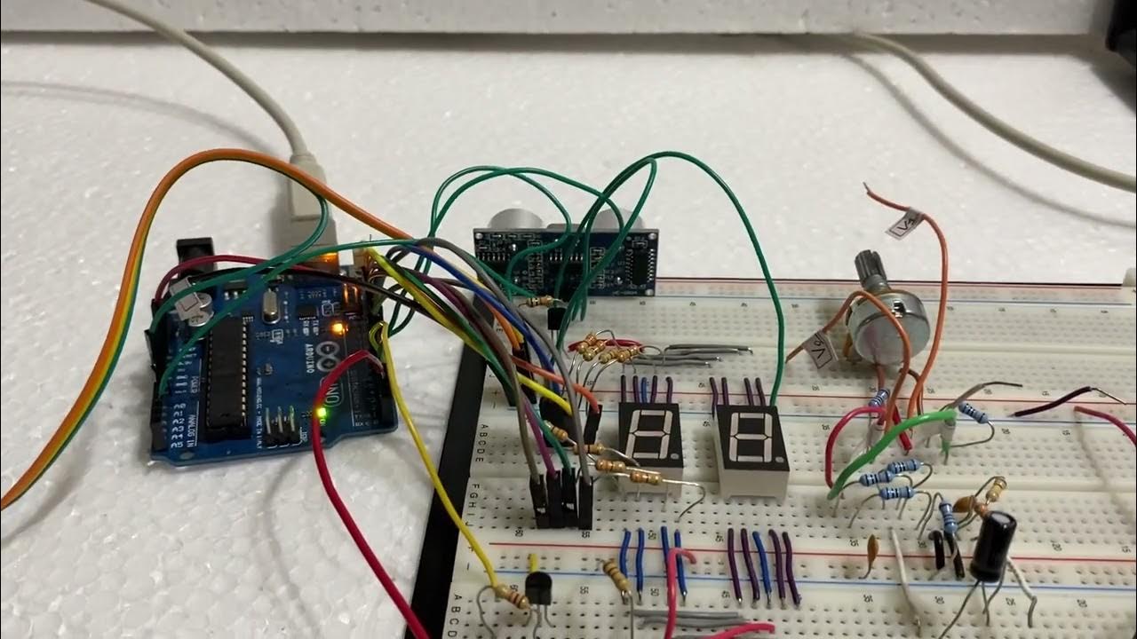 電子子實驗二 Final project Arduino part ：multifunction display 實作 - YouTube