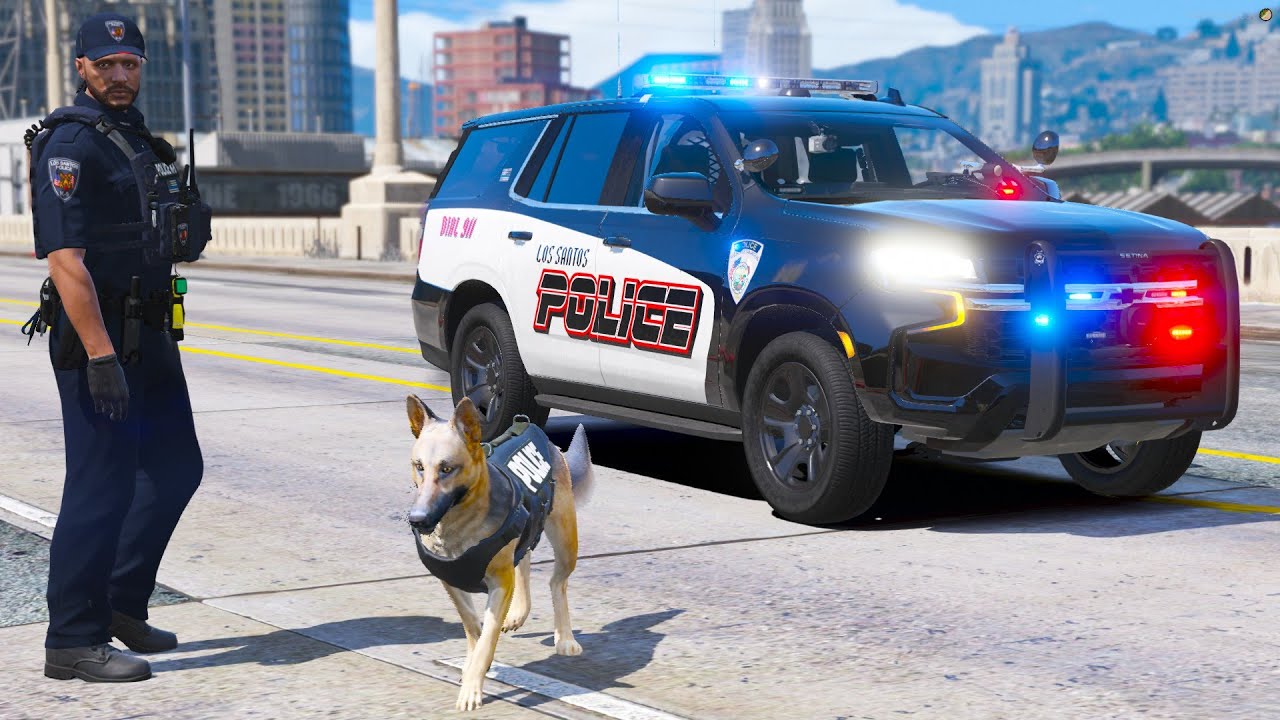 Deploying The K9 Unit In GTA 5 RP - YouTube