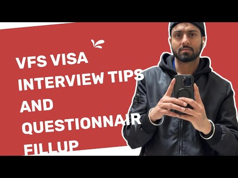 VFS global visa interview Tips|VFS global delhi #germanyvisa # ...