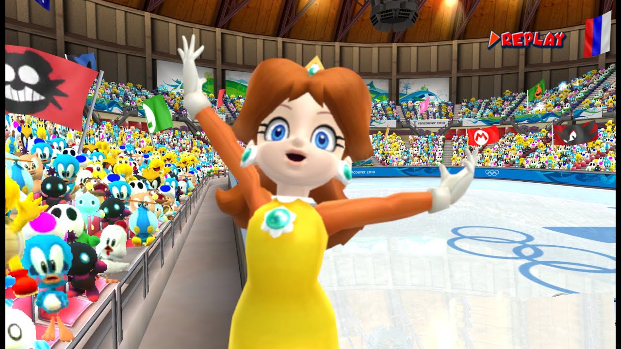 Figure Skating | Princess Daisy | Walz of the Flowers (HD) - YouTube