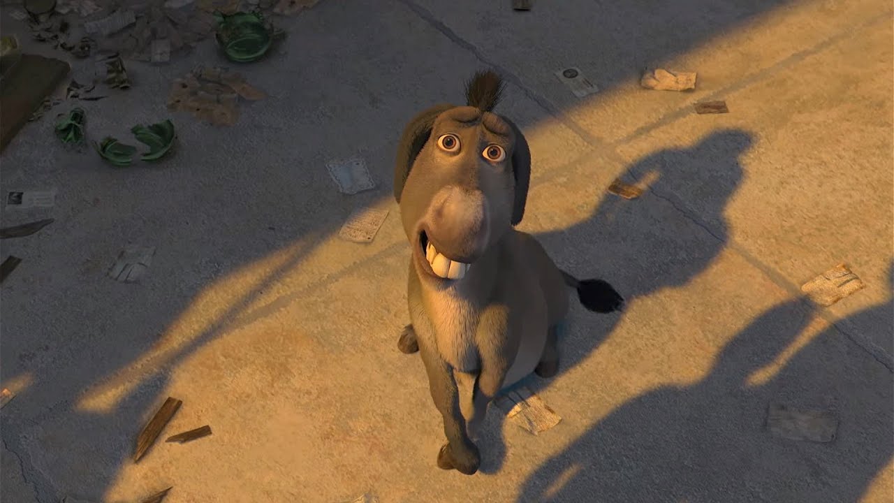 Shrek 3 Donkey Smile