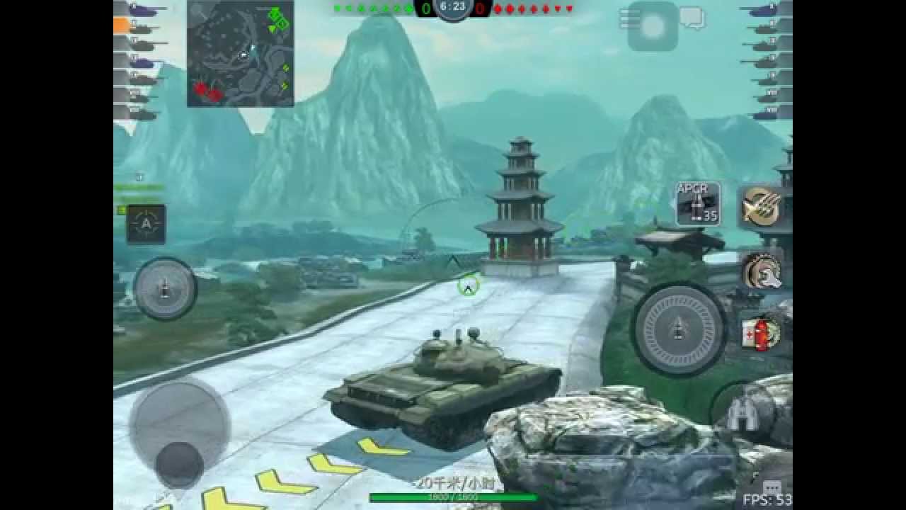 World of Tanks Blitz T62 Lost Temple replay 14 - YouTube