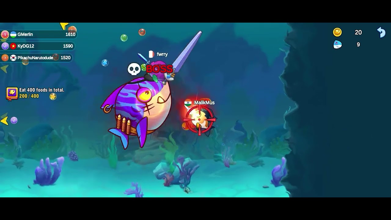 Shark vs Fish.io Gameplay Part 3 - YouTube