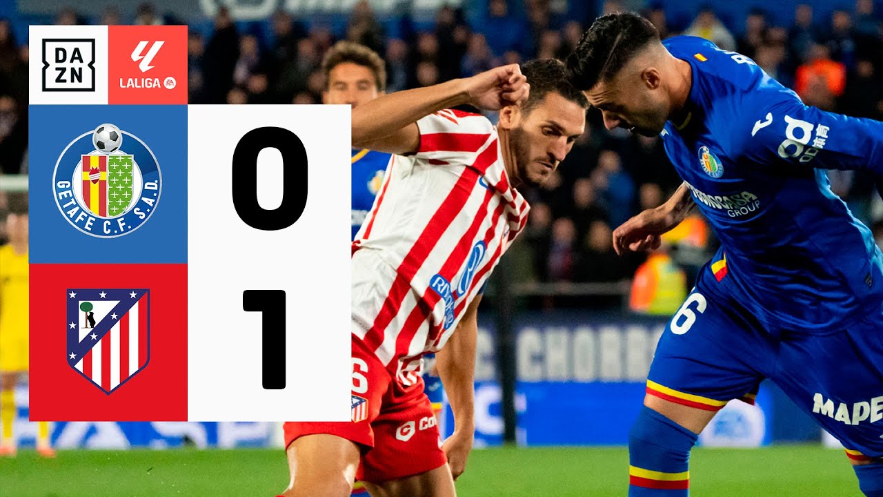 Getafe CF vs Atlético de Madrid (0-1) | Resumen y goles | Highlights ...