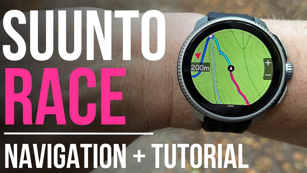 Suunto Race Navigation mit offline Karten im Test + Tutorial - YouTube