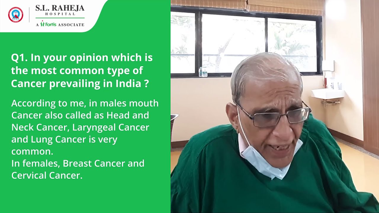 Dr Suresh H Advani | World Cancer Day | Mumbai - YouTube