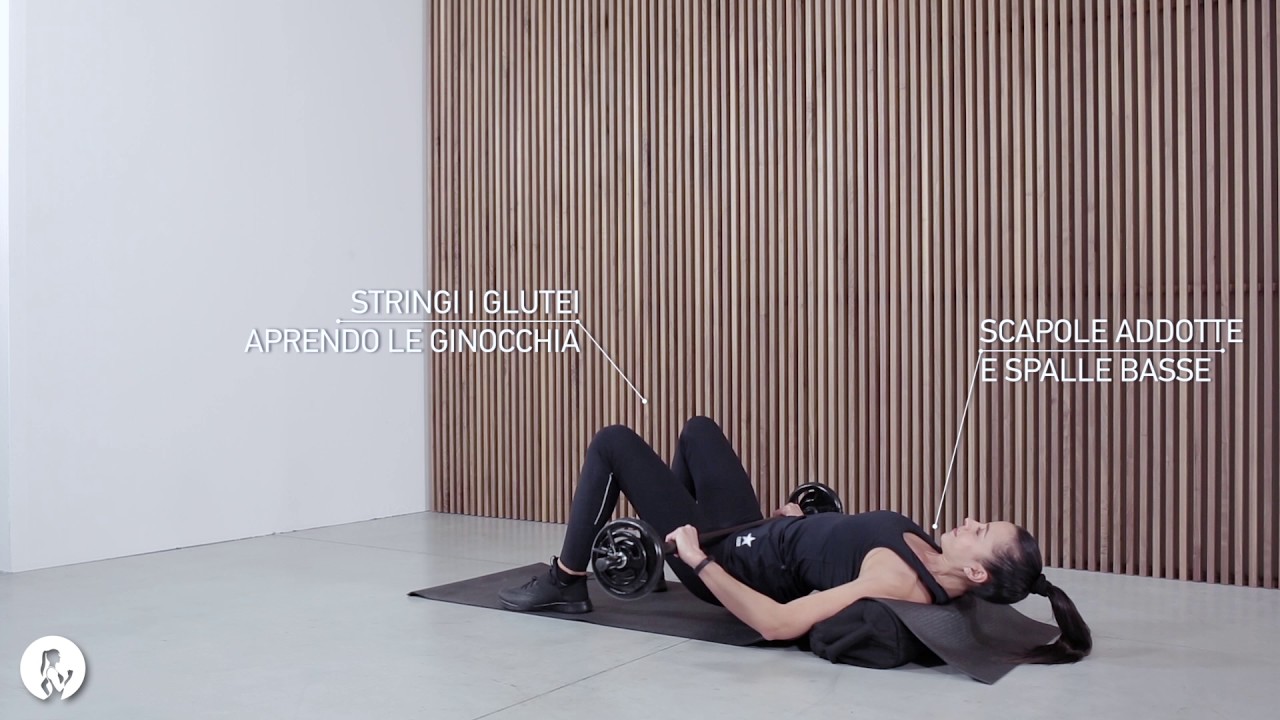 HIP THRUST tutorial by Veronica Tudor - YouTube