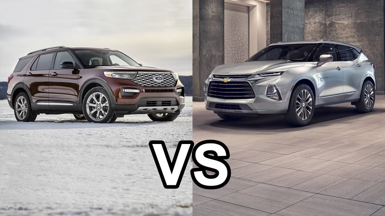 Terrific Ford Explorer Vs Chevy Blazer Photos