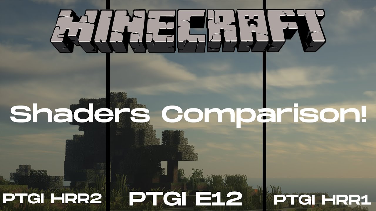 Minecraft Shader SEUS PTGI E12 vs HRR 1.0 vs HRR 2.1 | RTX 2060 Super ...