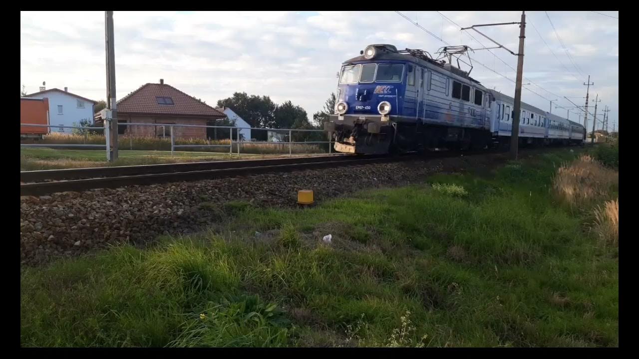 pociąg EP07-450 TLK PUŁASKI relacji Poznań główny - Kraków główny - YouTube