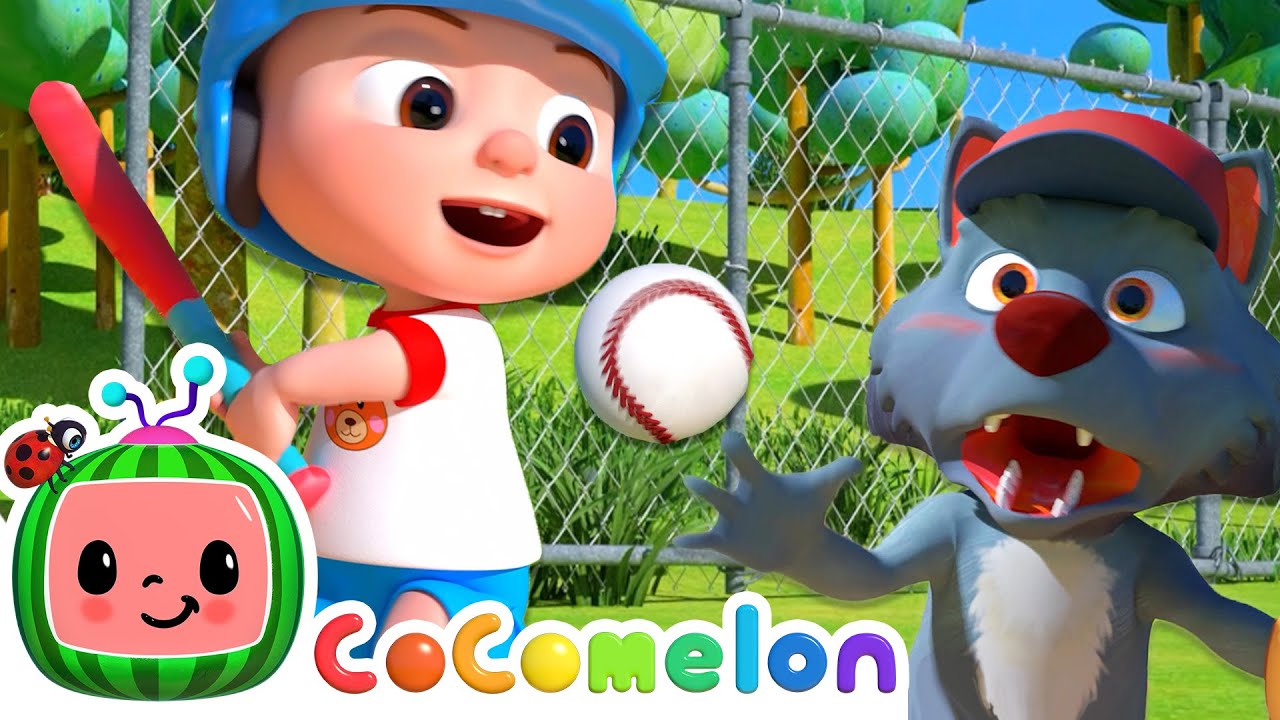 Take Me Out to the Ball Game | Moving with Cocomelon | Nursery Rhymes ...