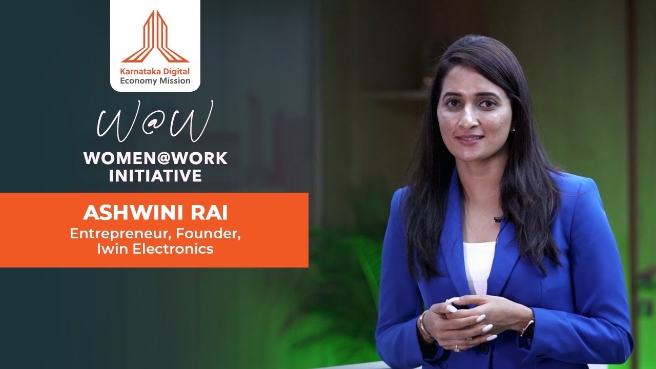 KDEM - Women@Work | Ashwini Rai, Entrepreneur, Founder, Iwin ...