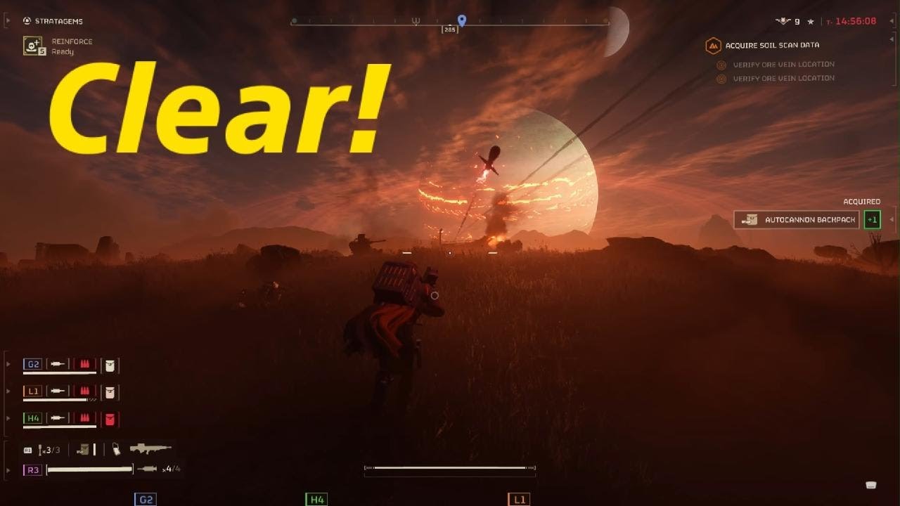 Efficiently clearing bot outpost and Hulk! - HELLDIVERS 2 - YouTube