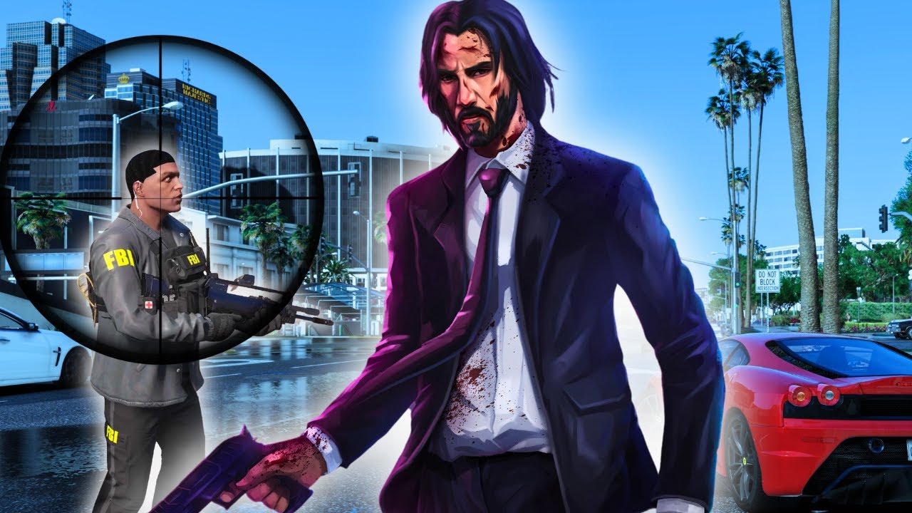 John Wick Hitman Jobs | GTA RP - YouTube