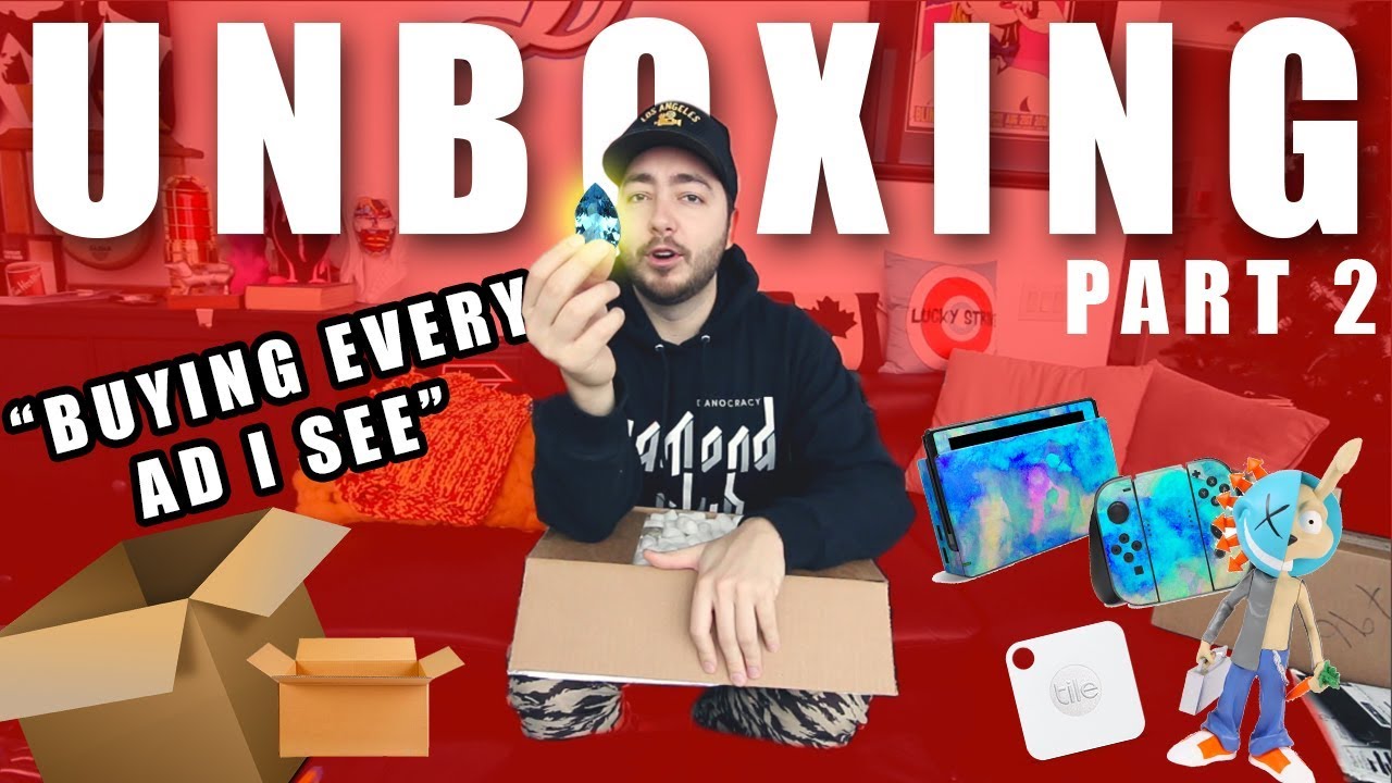 UNBOXING ITEMS from "Buying Every Ad I See - BLACK FRIDAY EDITION ...