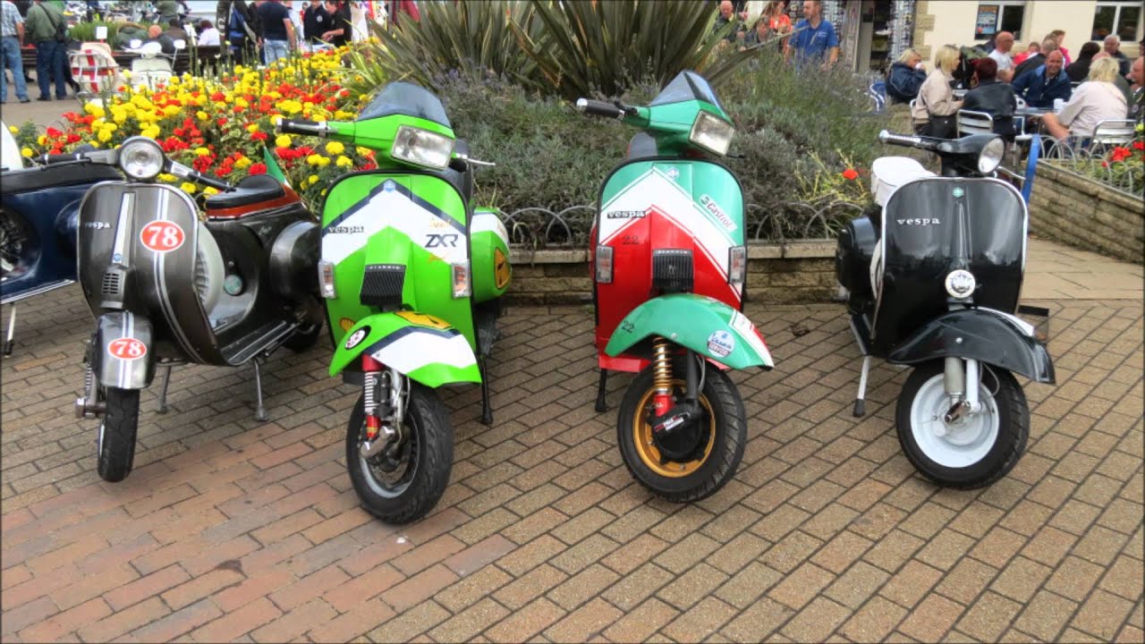 Isle of wight scooter rally 2012. HD - YouTube