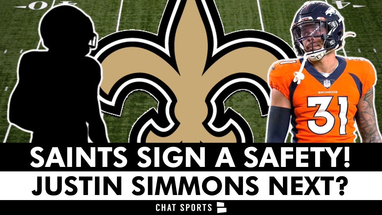 SAINTS NEWS: New Orleans Saints Sign Roderic Teamer! Is Justin Simmons ...