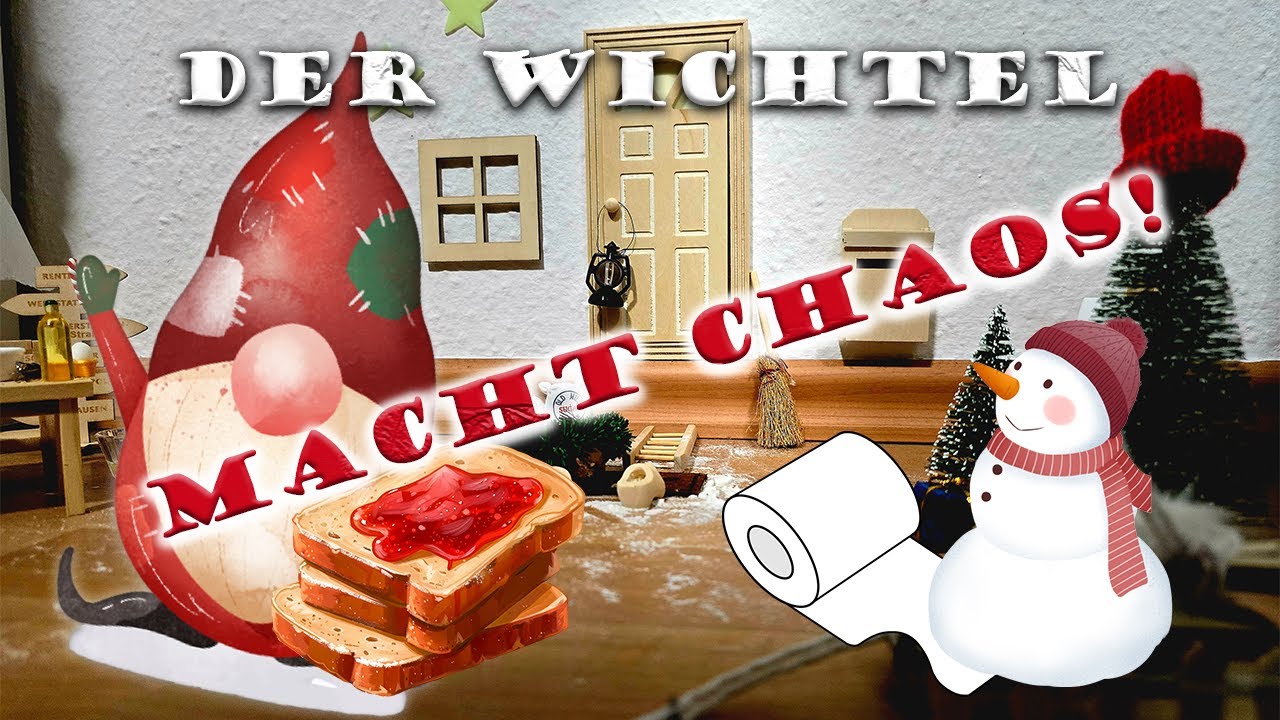 Der Wichtel macht CHAOS mit Klopapier und Brot! - YouTube