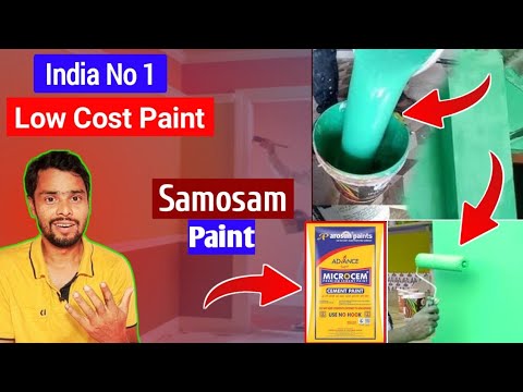 Samosam Paint A To Z Process | How To Apply Samosam Paint - YouTube