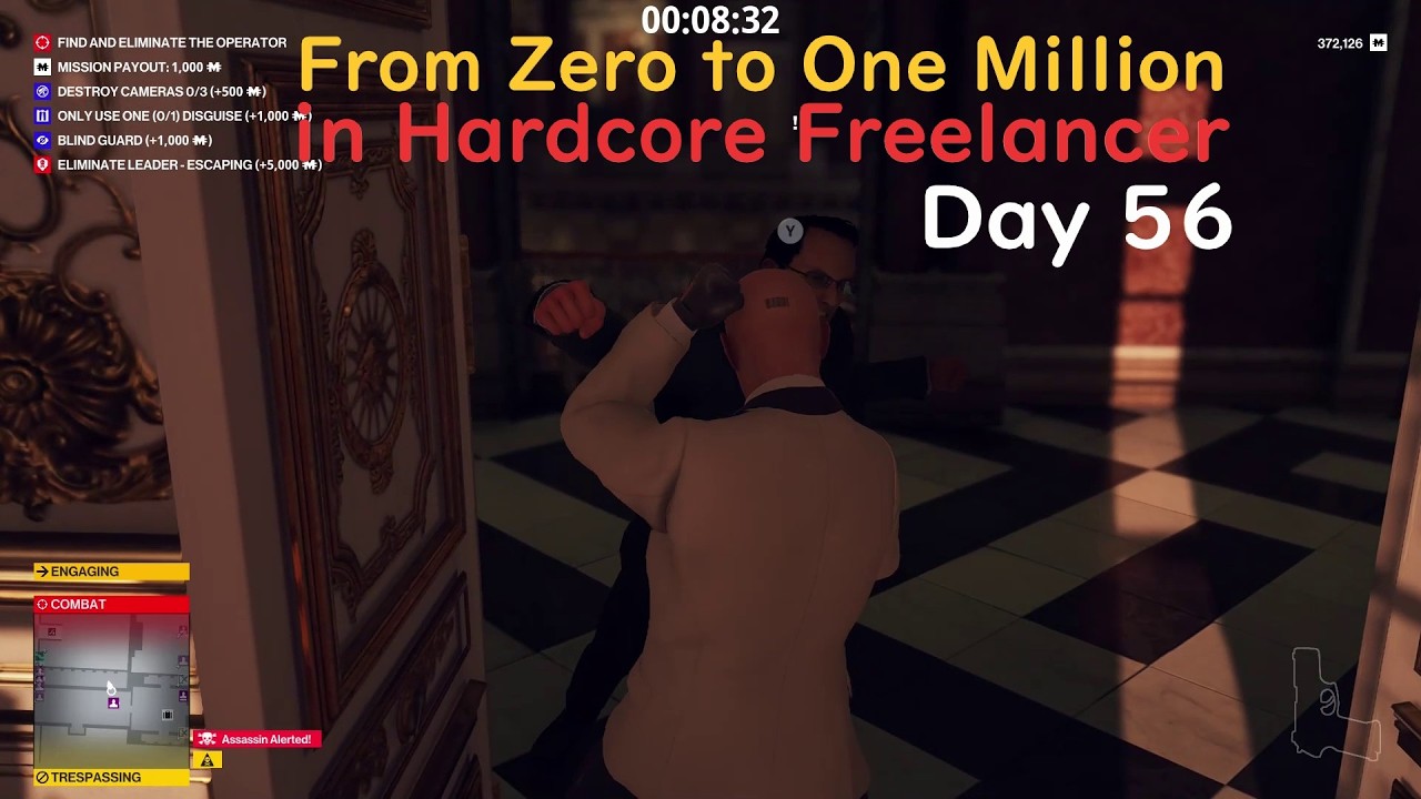 Way to One Million Merces, Day 56 (HITMAN Hardcore Freelancer) - YouTube