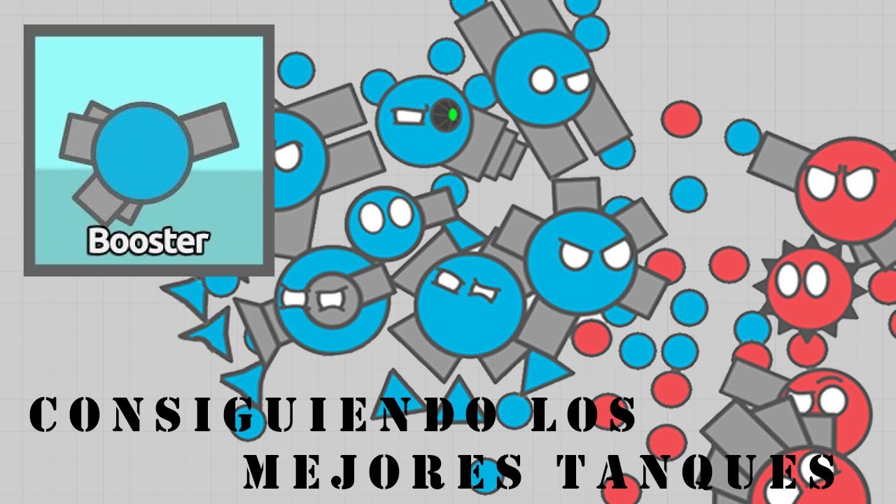 Diep.io consiguiendo los mejores tanques de diep.io #2 Booster - YouTube