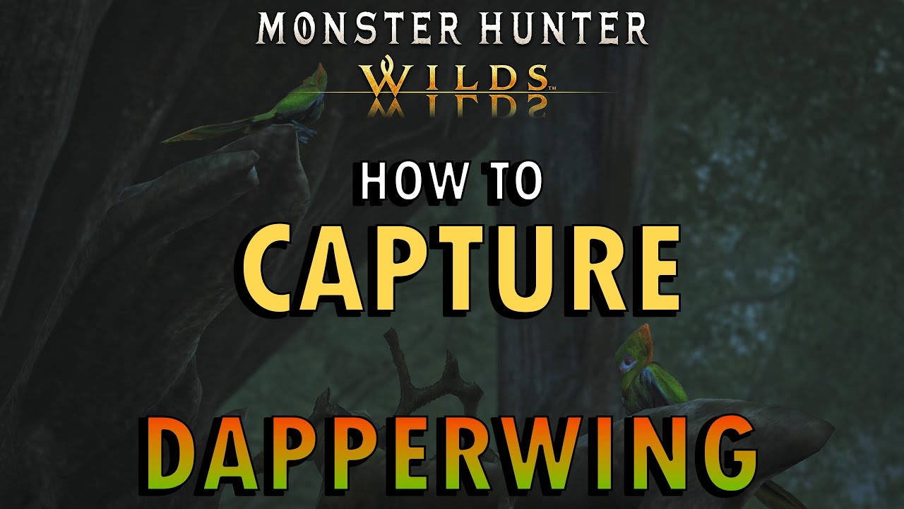 Monster Hunter Wilds - How to catch a Dapperwing | Samin's Research ...