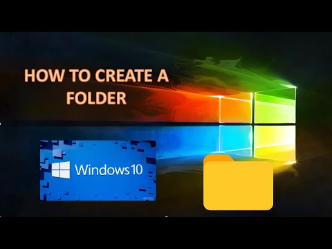 how to create a folder in laptop or pc||my craft world - YouTube