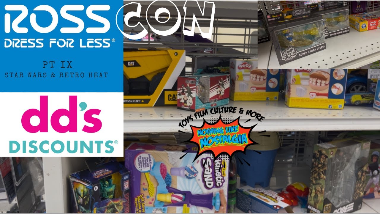 TOY HUNT 💥 ANIME, GI JOE & RETRO FINDS?! Ross x DD’s Combo Hunt! - YouTube