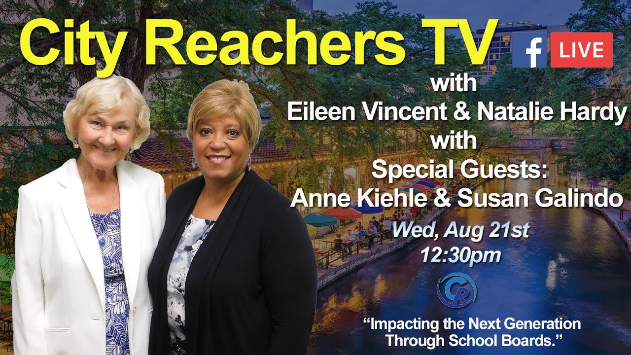 CityReachersTV August 2019 with Anne Kiehle & Susan Galindo - YouTube