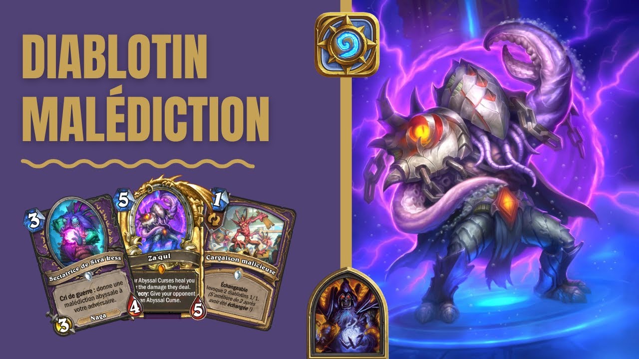 DÉMONISTE DIABLOTIN MALÉDICTION - L'un des meilleurs decks de la méta ...