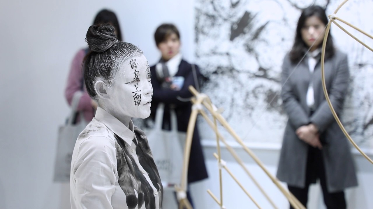 Galerie Huit "Home" Performance by artist Xie Rong on 17 March 2017 ...