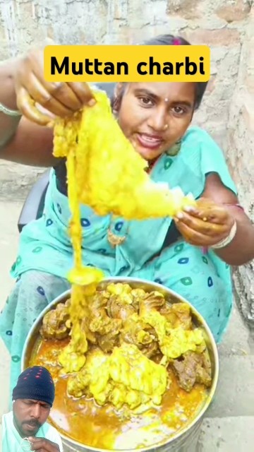 Muttan charbi ka swad #eatingshow #muttoncurry #muttanrecipe - YouTube
