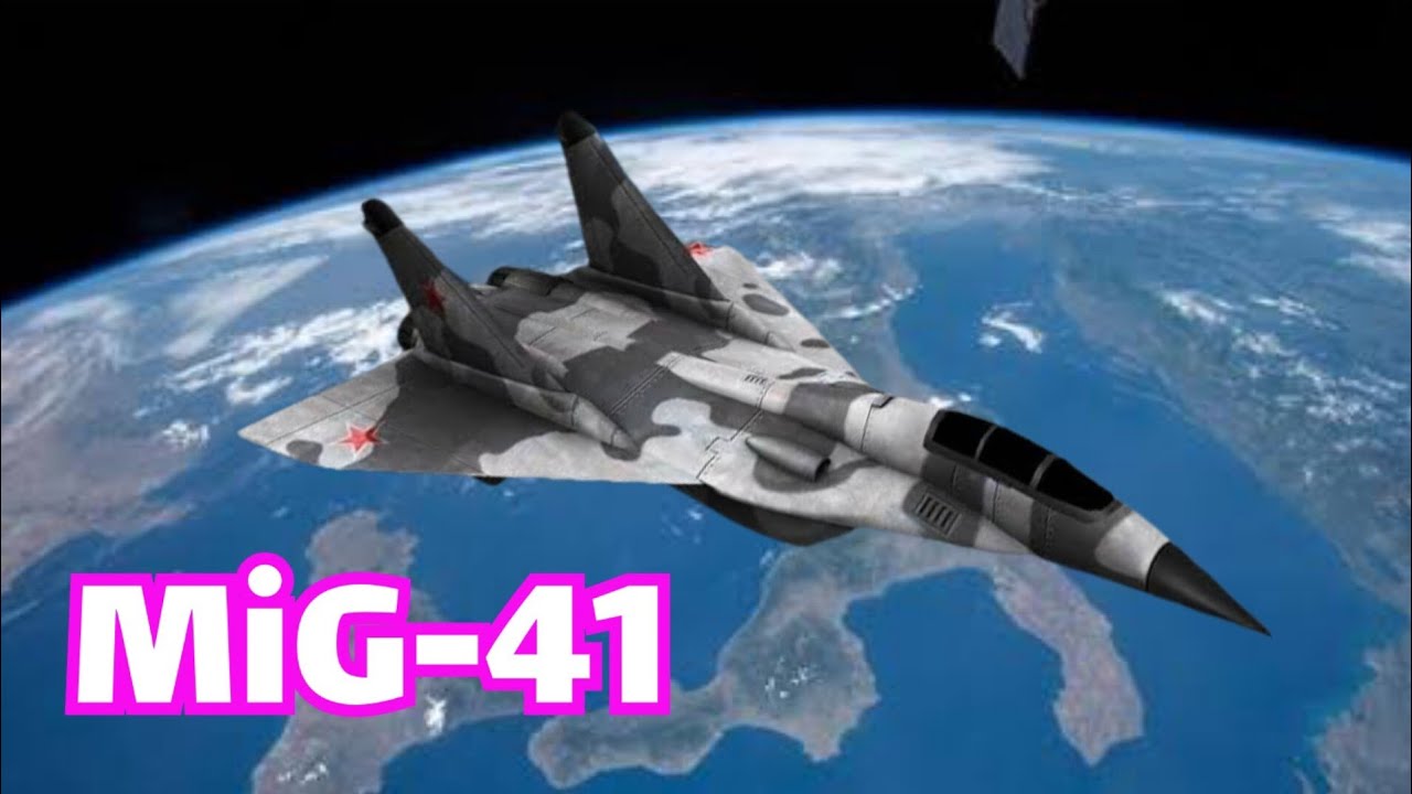 Mikoyan MiG 41 Ultra Fast Fighter Aircraft, Between Reality or Dream in ...