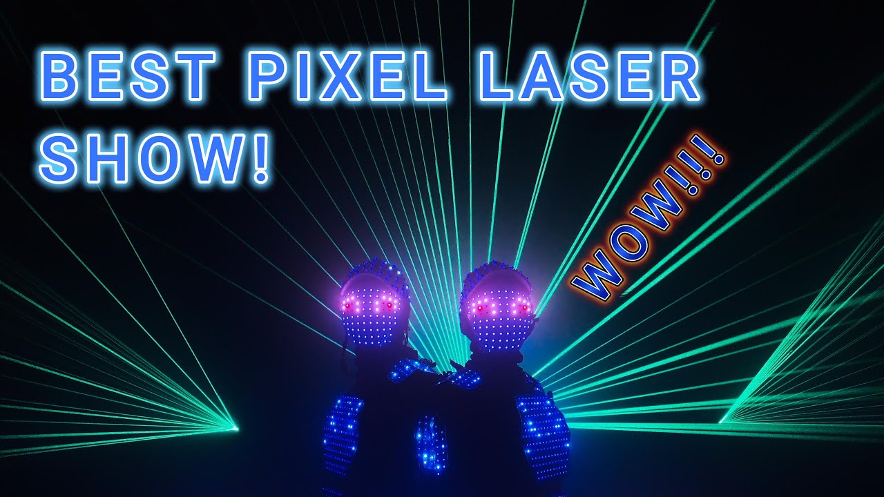 Pixel Laser Show "Disco" - YouTube