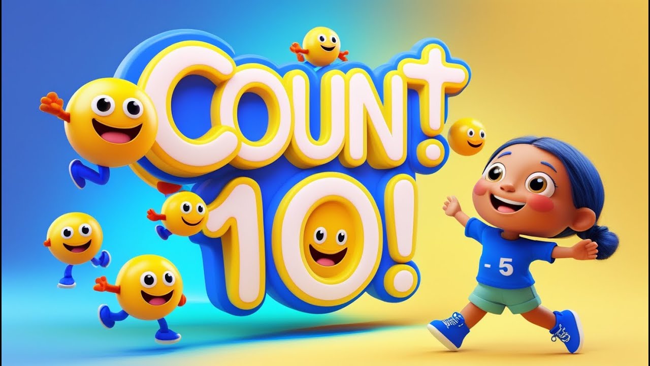 🔢 Let’s Learn Numbers 1-10! Fun Counting Song for Kids 🧸🎶 - YouTube