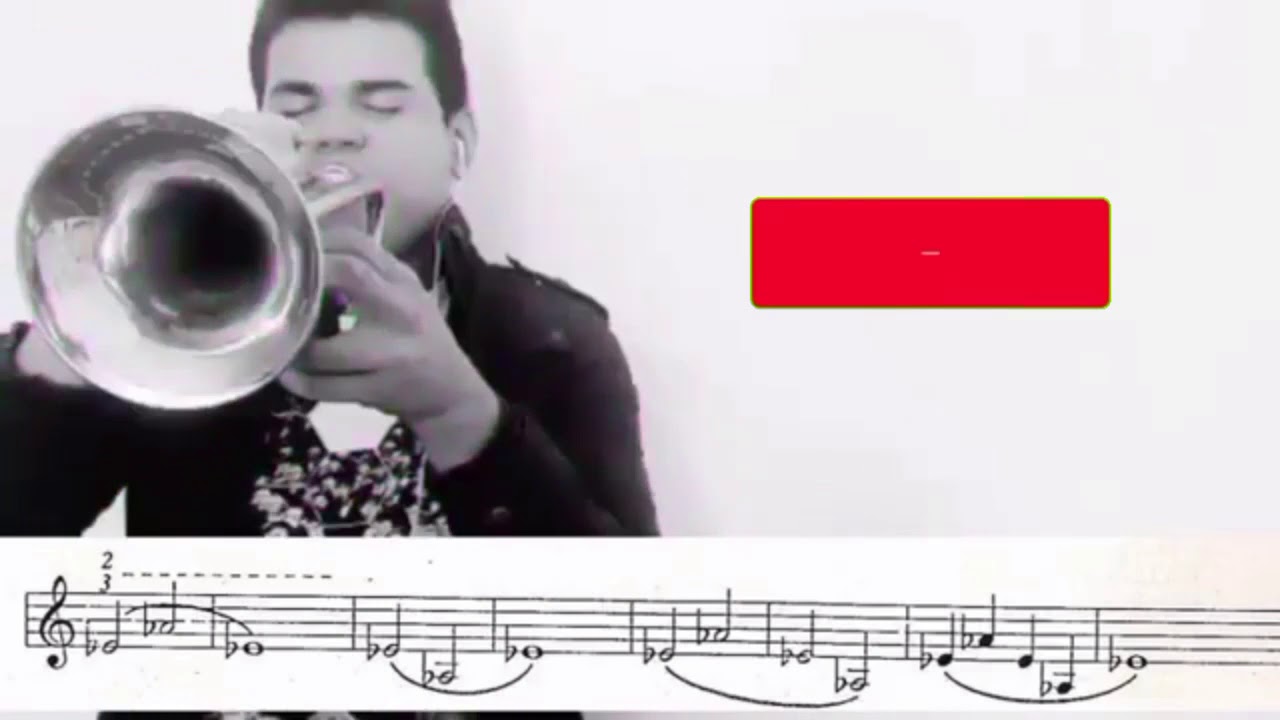 Flexibilidad para trompeta -Bai Lin N.1 - YouTube