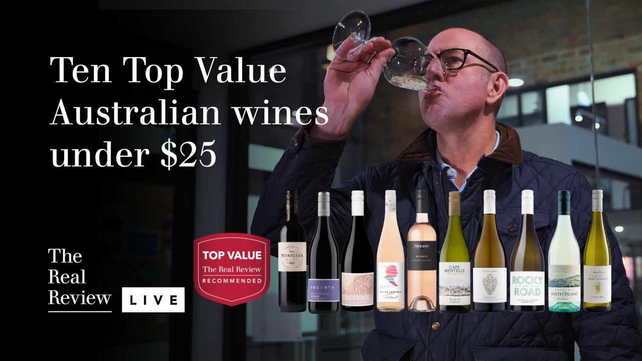 Ten Top Value Australian wines under $25 - YouTube