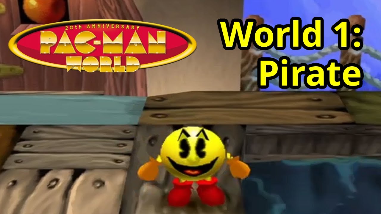 Pac-Man World (PS1) - Part 1 - ePSXe playthrough - YouTube