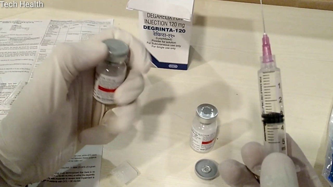 InjectionDegrinta 120mg uses in ca Prostate || how to use Degrinta ...