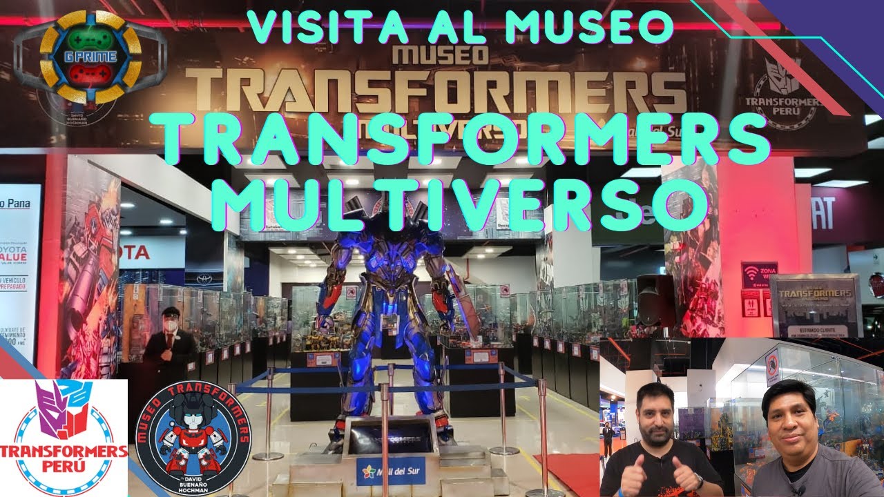 Visita al museo Transformers Multiverso en el Mall del Sur de San Juan ...