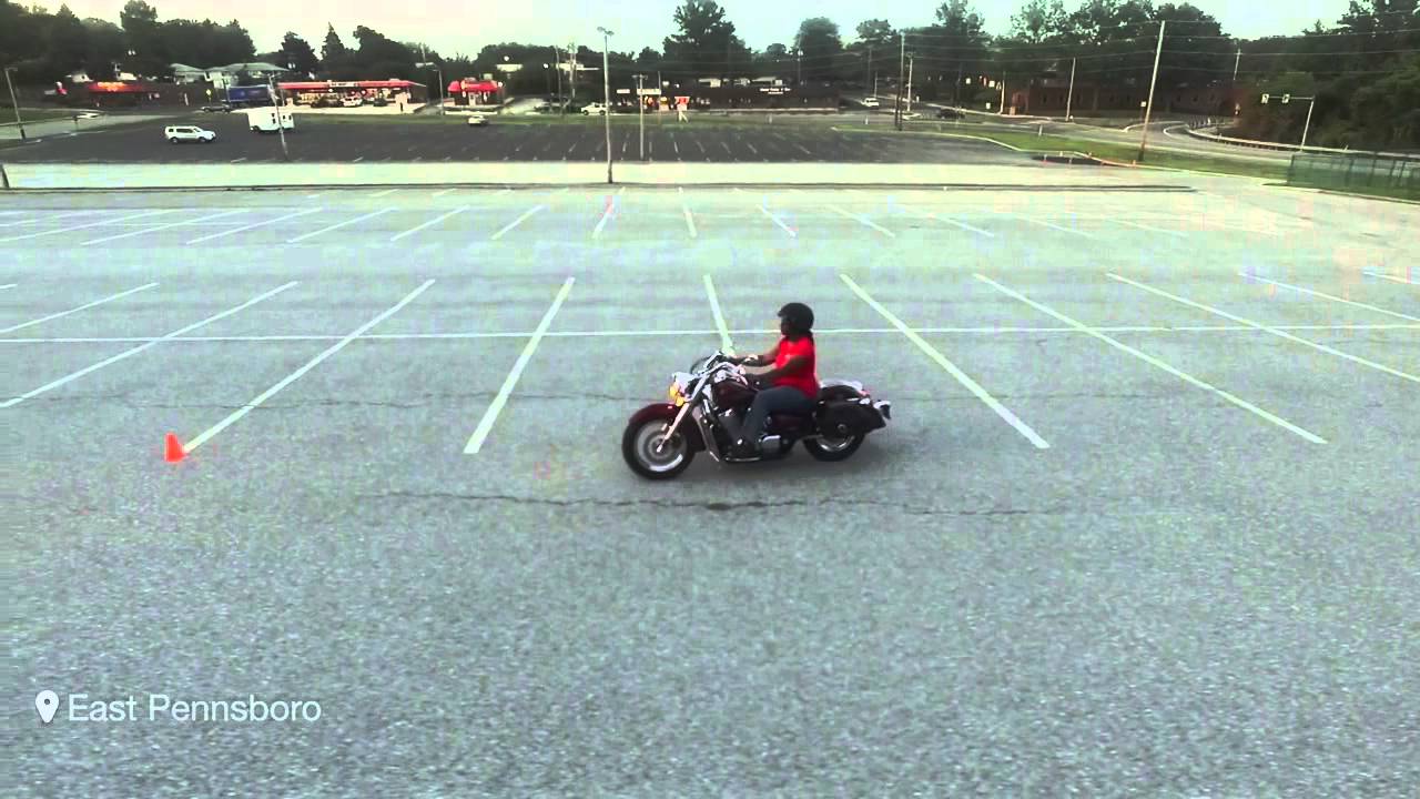 motorcycle training with Lisa - YouTube