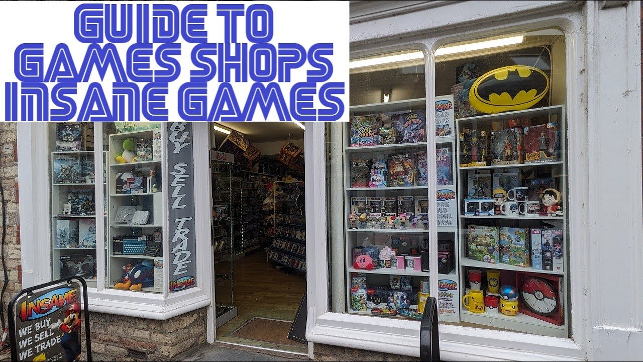 Guide to Games Shops #4 - Insane Games Wells - YouTube