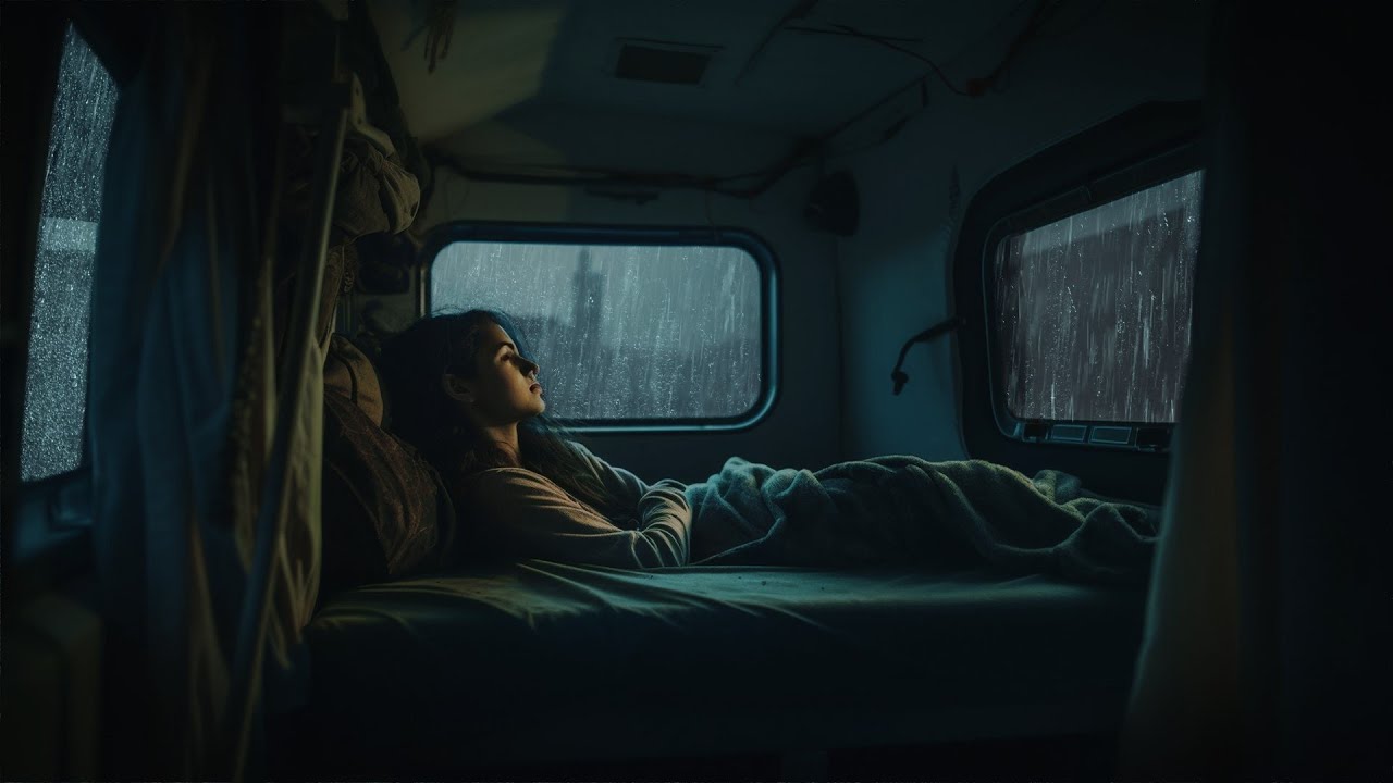 𝗜'𝘃𝗲 𝗯𝗲𝗲𝗻 𝗹𝘆𝗶𝗻𝗴 𝗵𝗲𝗿𝗲 𝘀𝗹𝗲𝗲𝗽𝗶𝗻𝗴 𝗮𝗹𝗹 𝗻𝗶𝗴𝗵𝘁 - 𝗥𝗲𝗹𝗮𝘅𝗶𝗻𝗴 𝗿𝗮𝗶𝗻 𝘀𝗼𝘂𝗻𝗱 𝗼𝗻 ...