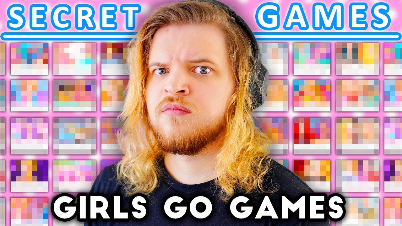 I Found Girls Go Games' SECRET Section... - YouTube