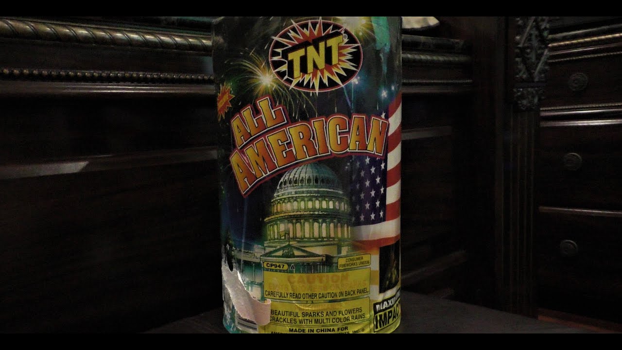 TNT Fireworks - All American (500 Grams) - YouTube