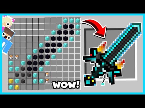 MIPAN & ZUZUZU Bisa BUAT PEDANG TERKUAT Di Minecraft! KEREN BANGET