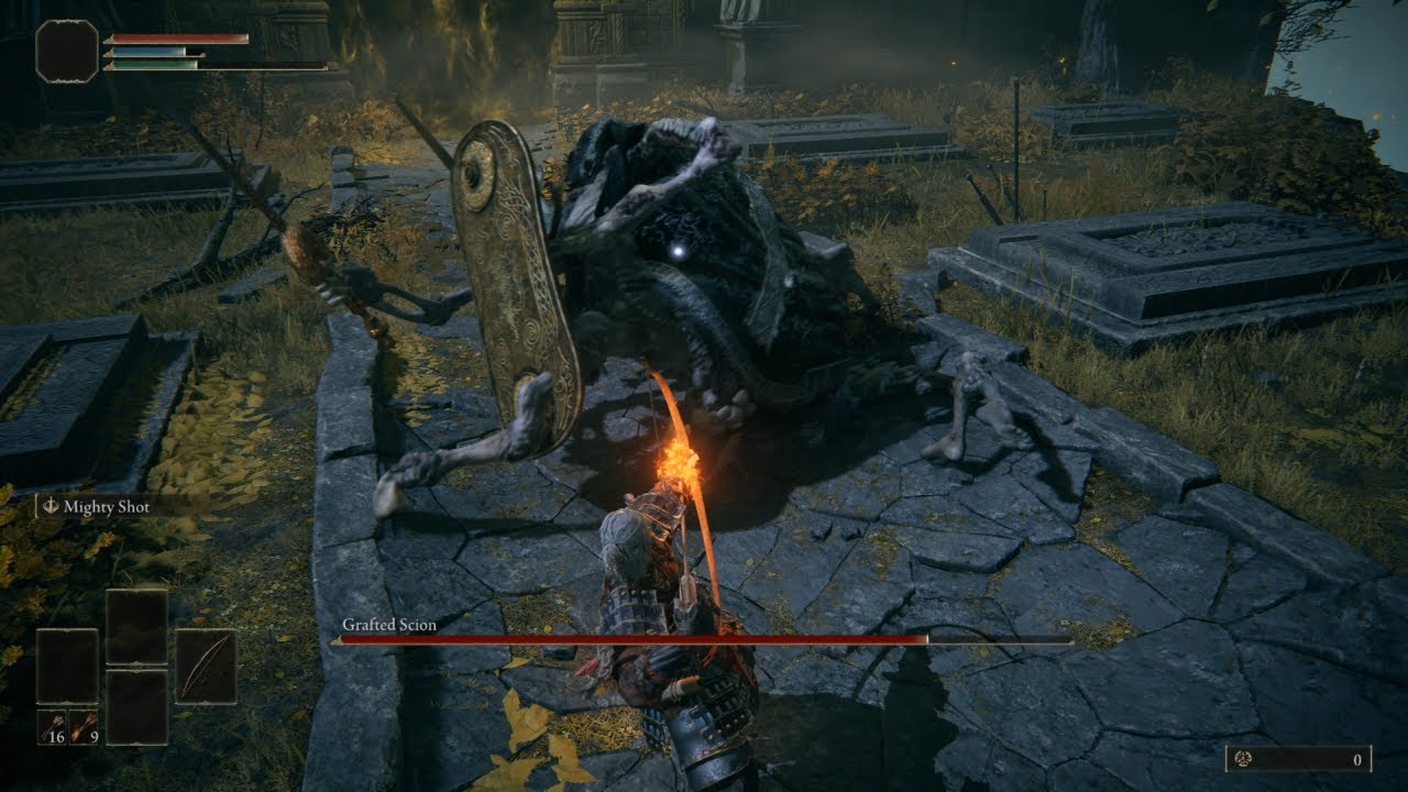 Elden Ring Boss Fight No Damage #1 - Grafted Scion (First meeting) Easy ...