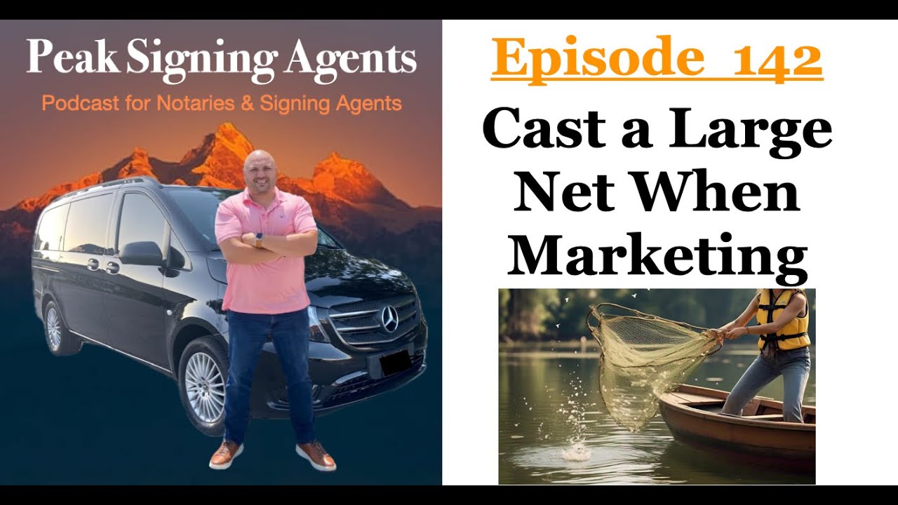 Cast a Large Net When Marketing - YouTube